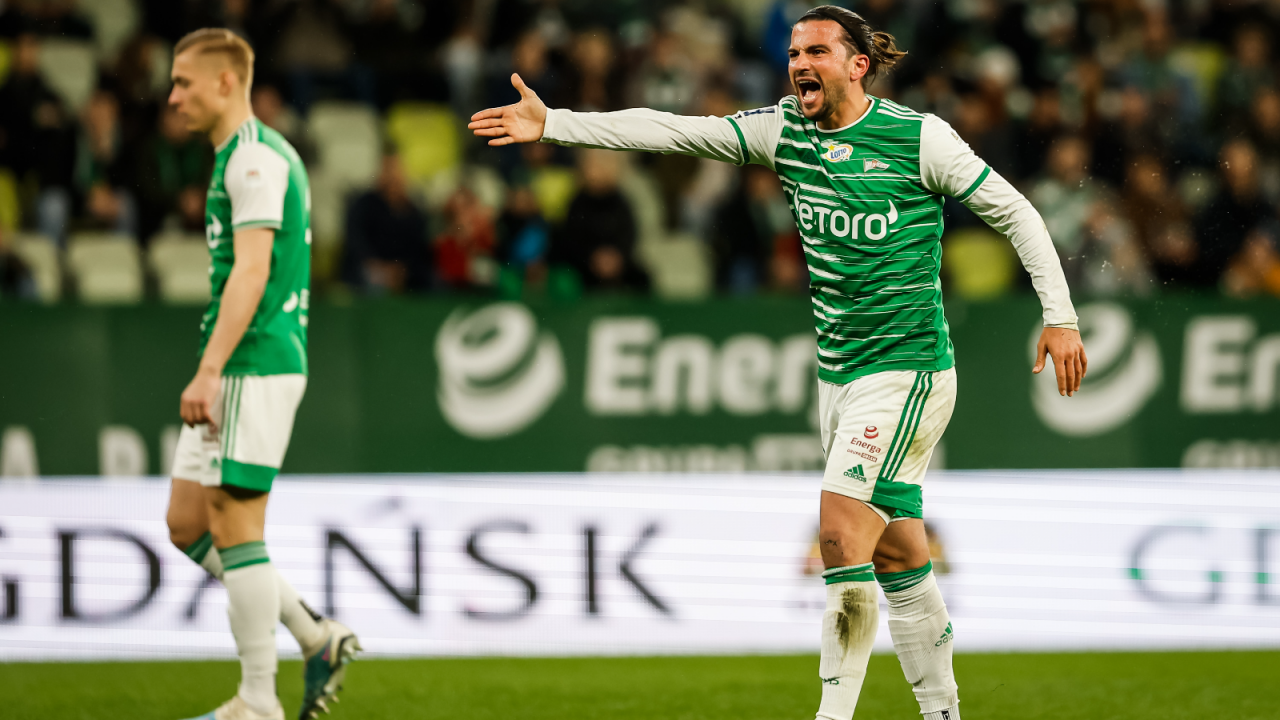 PKO Ekstraklasa Lechia Gdańsk Pogoń Szczecin relacja wynik strzelcy TVP SPORT