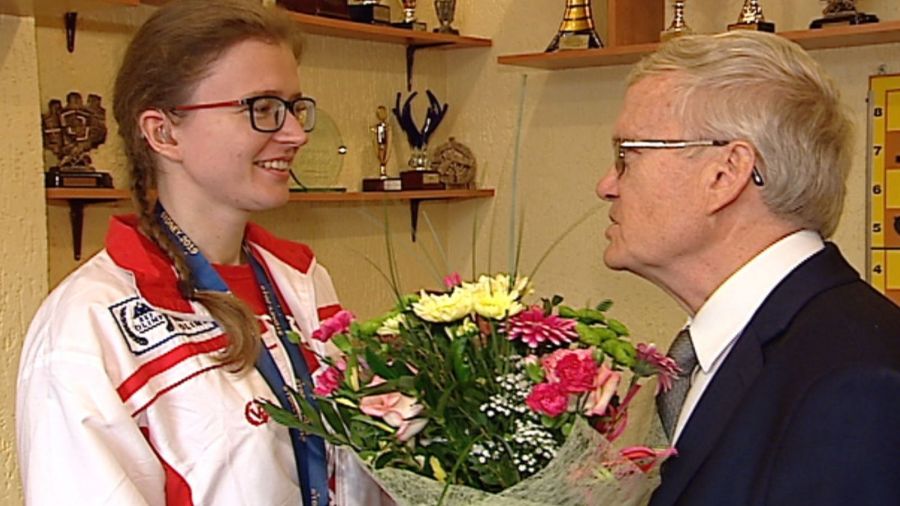 Barbara Moskal wróciła ze złotym medalem z Sydney