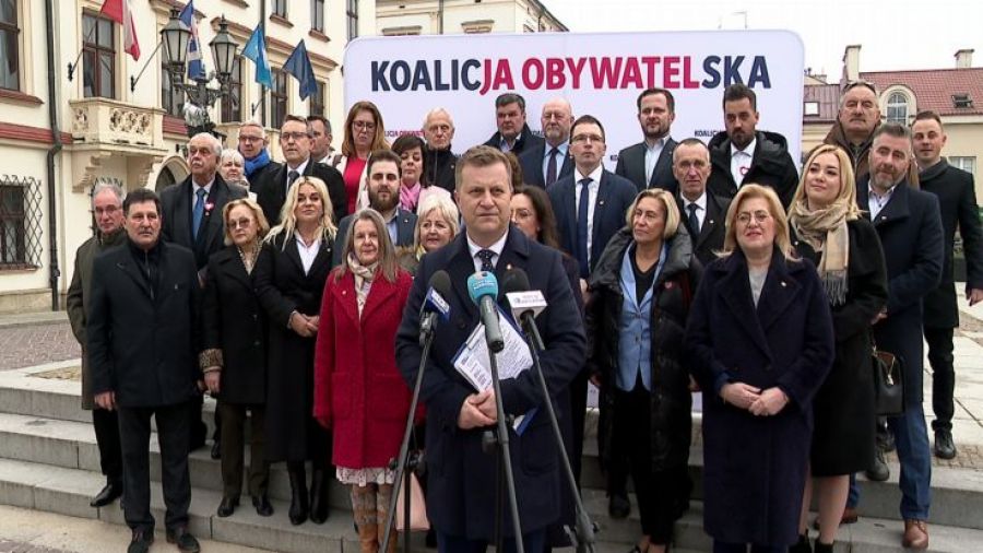 Koalicja Obywatelska zaprezentowała kandydatów na rzeszowskich radnych