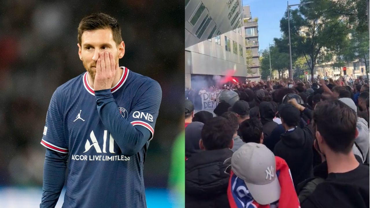 Ligue 1. Kibice PSG zwyzywali Lionela Messiego. Pod stadionem PSG domagają się jego odejścia ...