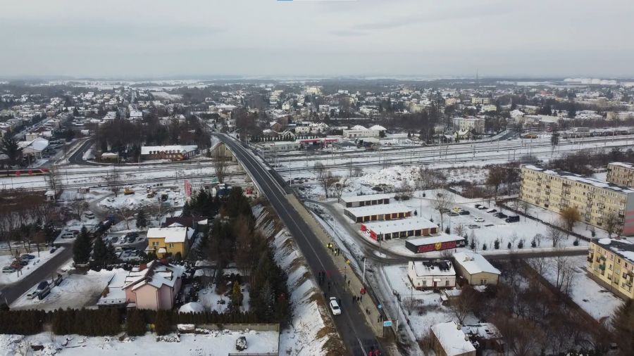 Nowy wiadukt w Koluszkach już otwarty