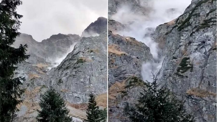 Kamienna lawina w Tatrach. Potężne głazy spadały w kierunku Morskiego Oka [WIDEO]