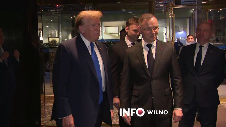 Spotkanie Andrzeja Dudy i Donalda Trumpa