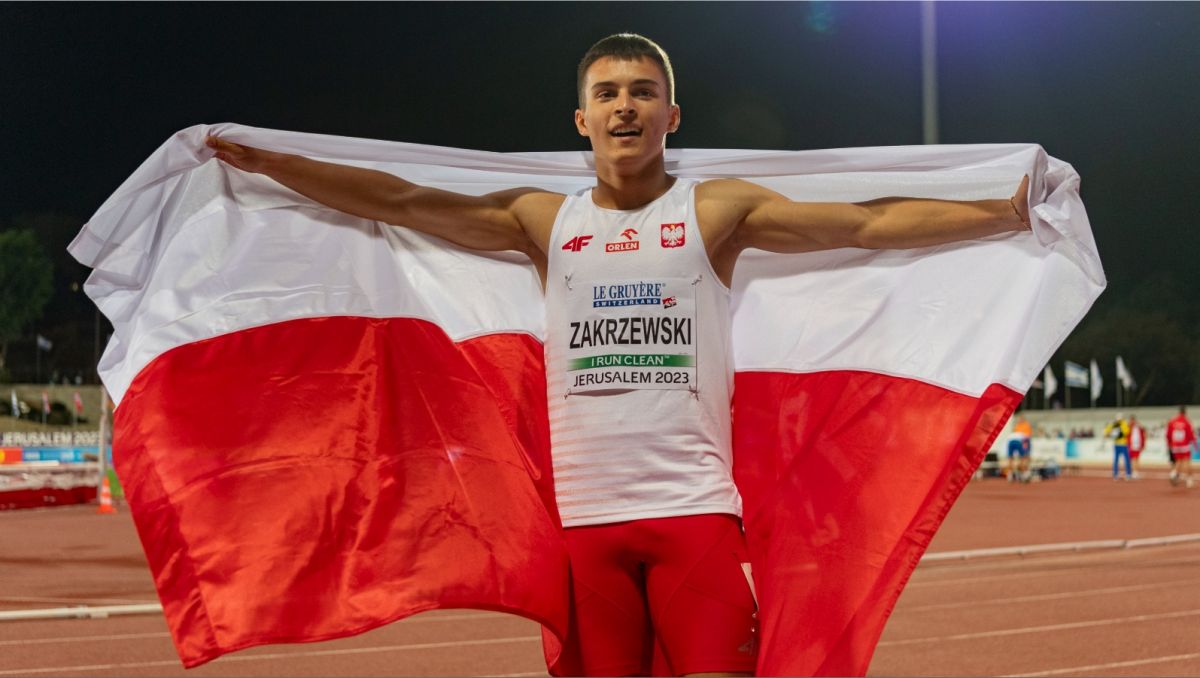 Kapitalny bieg polskiego talentu. Pobił rekord Europy! [WIDEO] | TVP SPORT