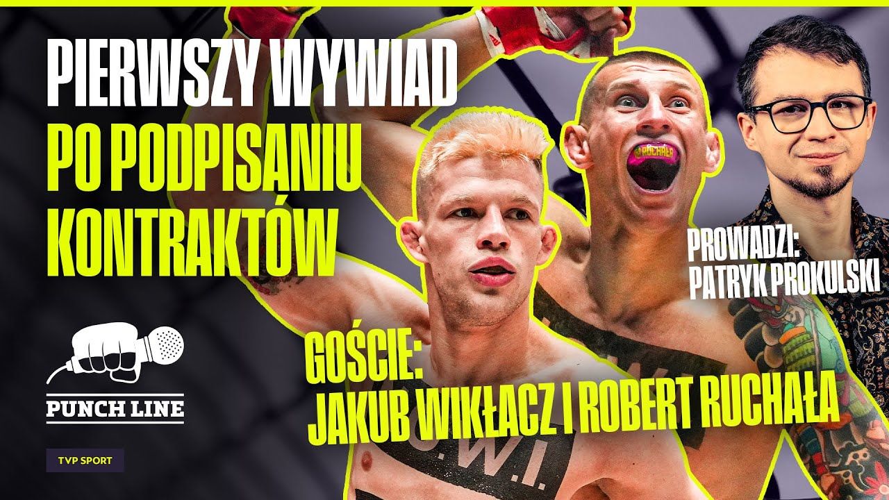 Jakub Wikłacz i Robert Ruchała w UFC! Pierwszy wywiad po podpisaniu ...