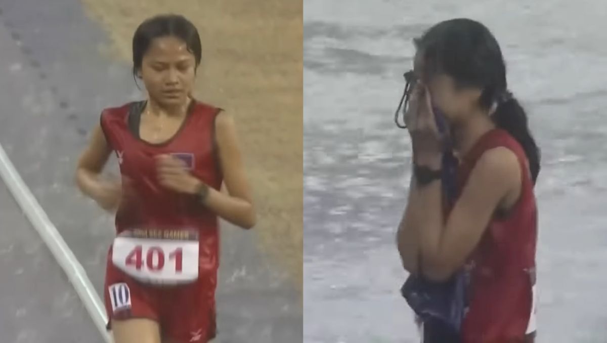 Niezwykła ambicja biegaczki z Kambodży. Dobiegła do mety ostatnia w strugach deszczu [WIDEO ...