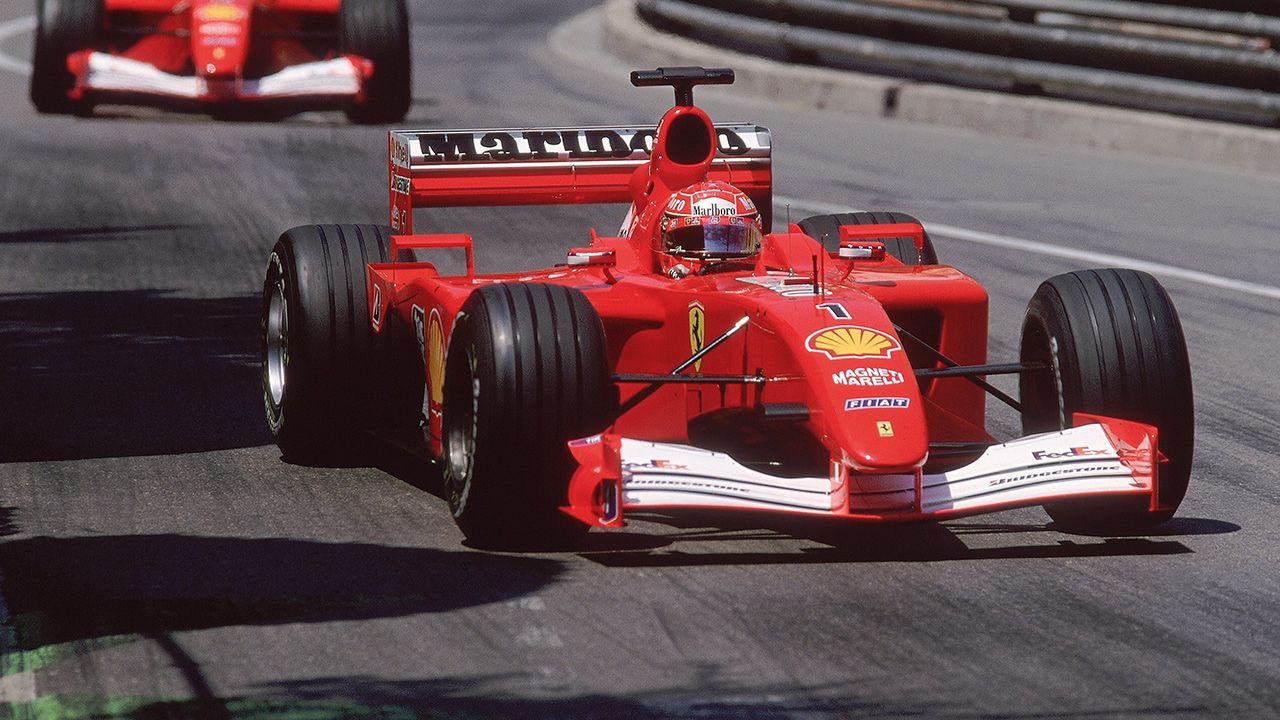 F1: kultowy bolid Ferrari Michaela Schumachera sprzedany na aukcji za ...