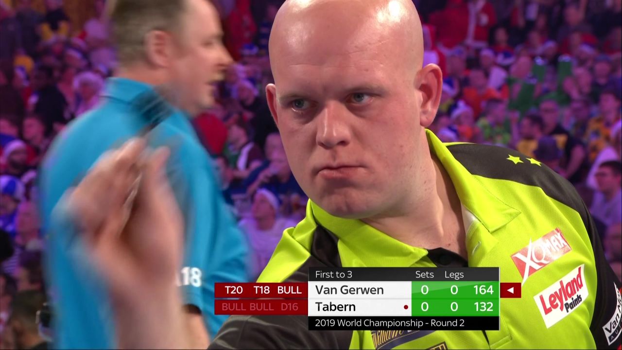 Mistrzostwa świata w darcie. Michael van Gerwen - Alan Tabern [wideo ...