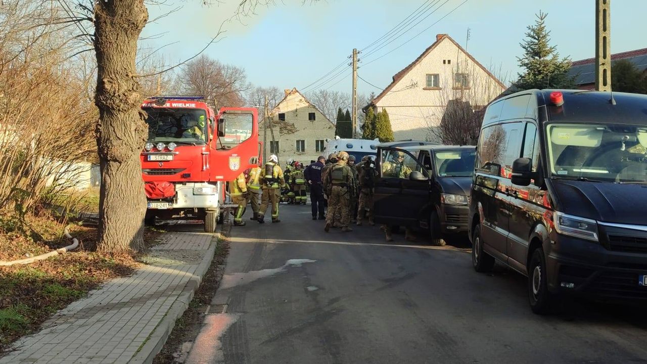 Pożar i seria wybuchów w Skale (Dolny Śląsk). Jest ofiara śmiertelna, w ...