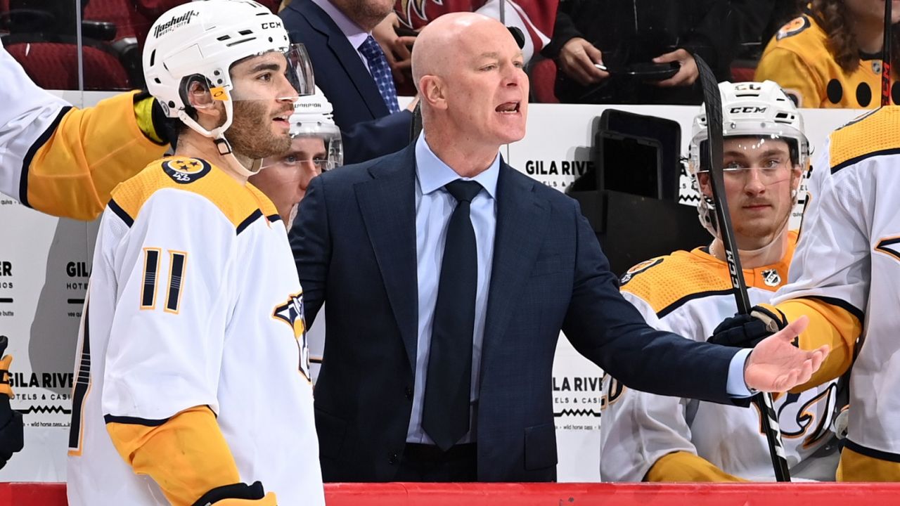 Hokej na lodzie. NHL: Nashville Predators z nowym trenerem | TVP SPORT