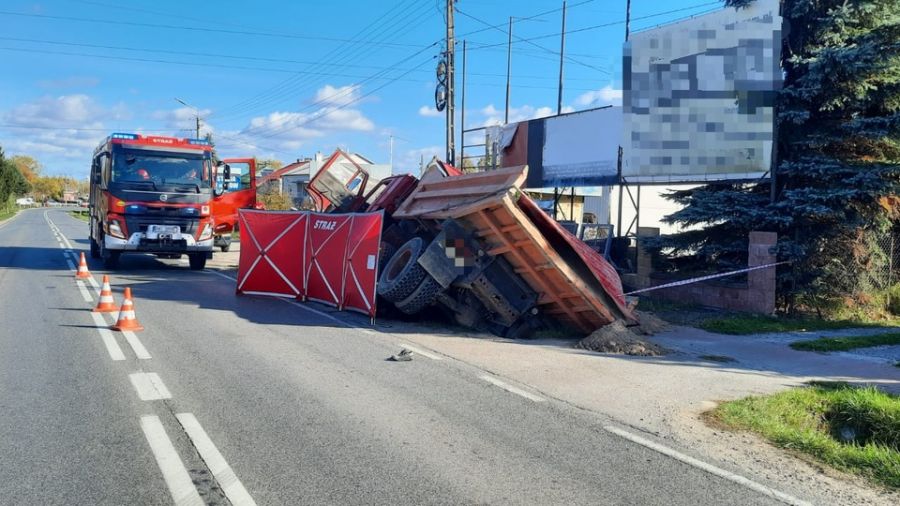 Tragiczny wypadek w Woli Mieleckiej. Nie żyje 19-latka