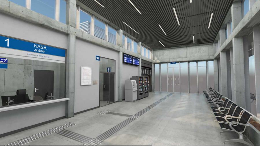 Rozpoczyna się budowa dworca kolejowego w Koluszkach [WIZUALIZACJE]