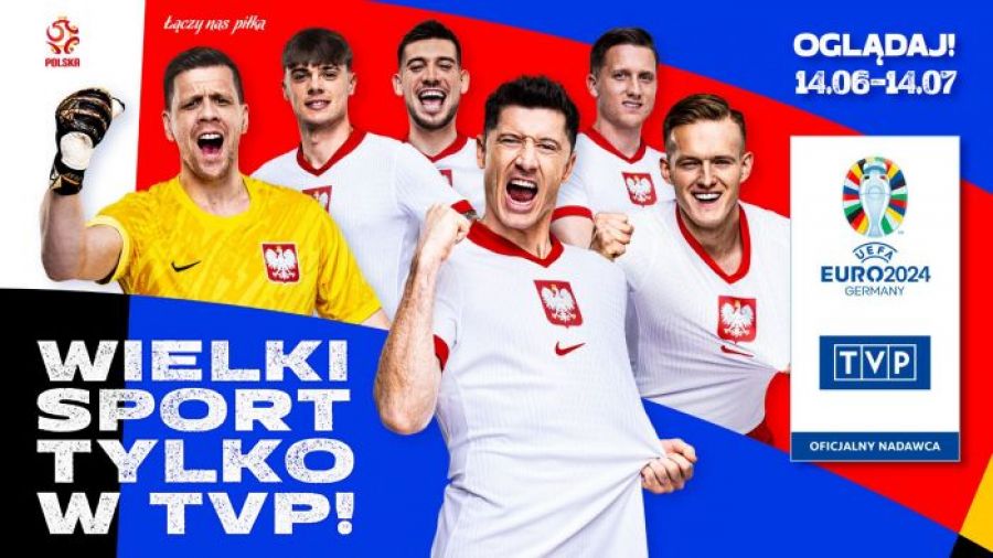 Plan transmisji Euro 2024. Wielki sport w TVP