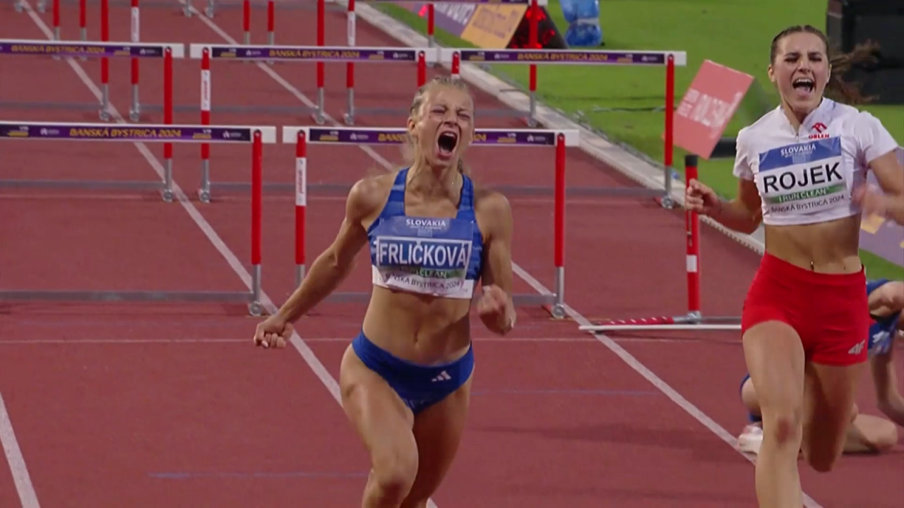 Zofia Rojek wicemistrzynią Europy U18 w biegu na 100 metrów przez płotki | TVP SPORT