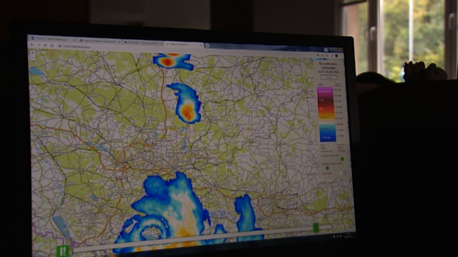 Potężne gradobicie. Nad województwem przechodzi masa gorącego powietrza