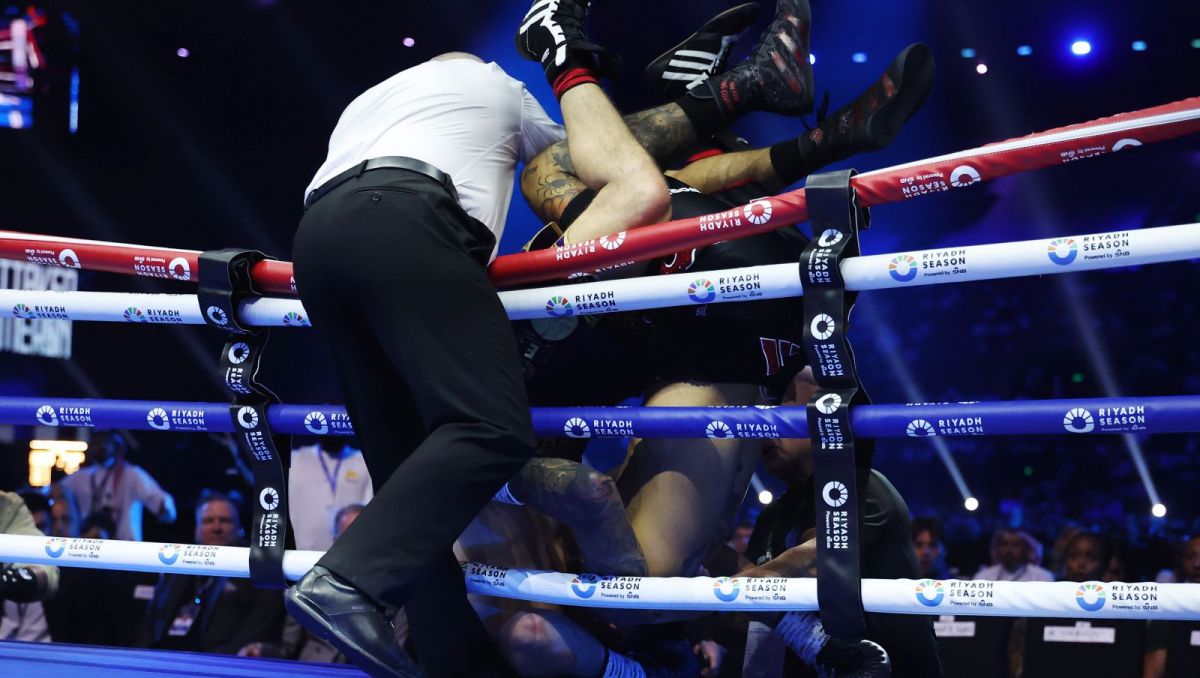 Szokujący koniec walki Ben Whittaker – Liam Cameron. Pięściarze wypadli ...