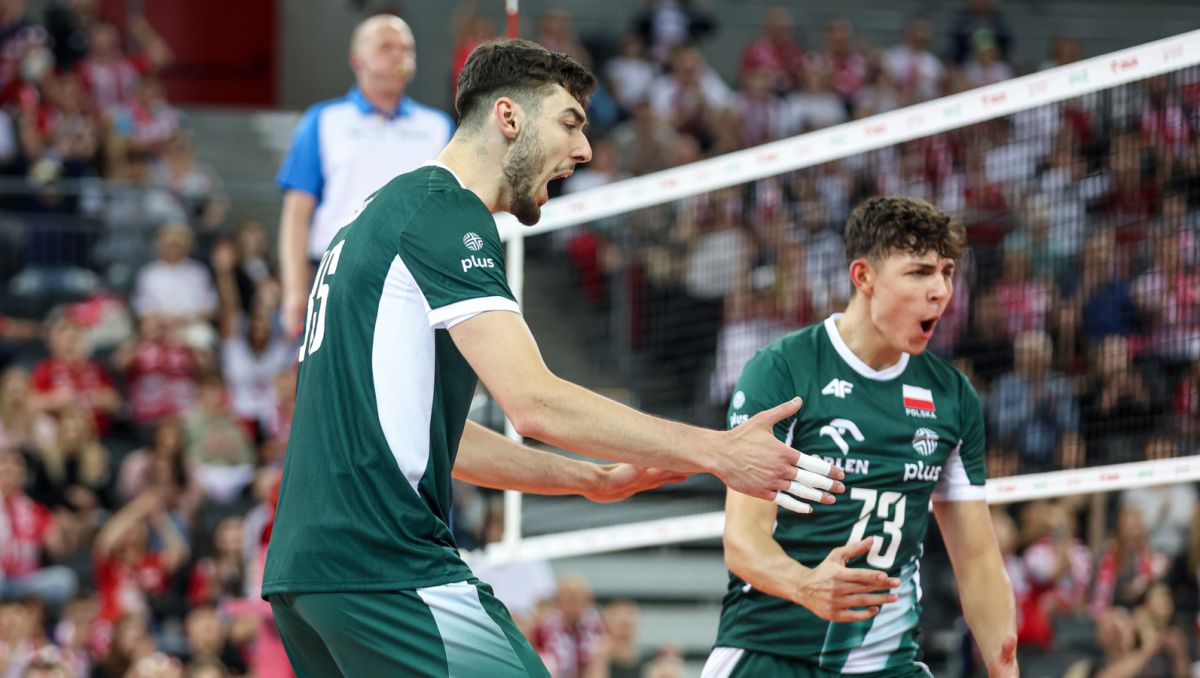 Reprezentacja Polski siatkarzy na czele Ligi Narodów. Jedna kadra depcze jej po piętach | TVP SPORT