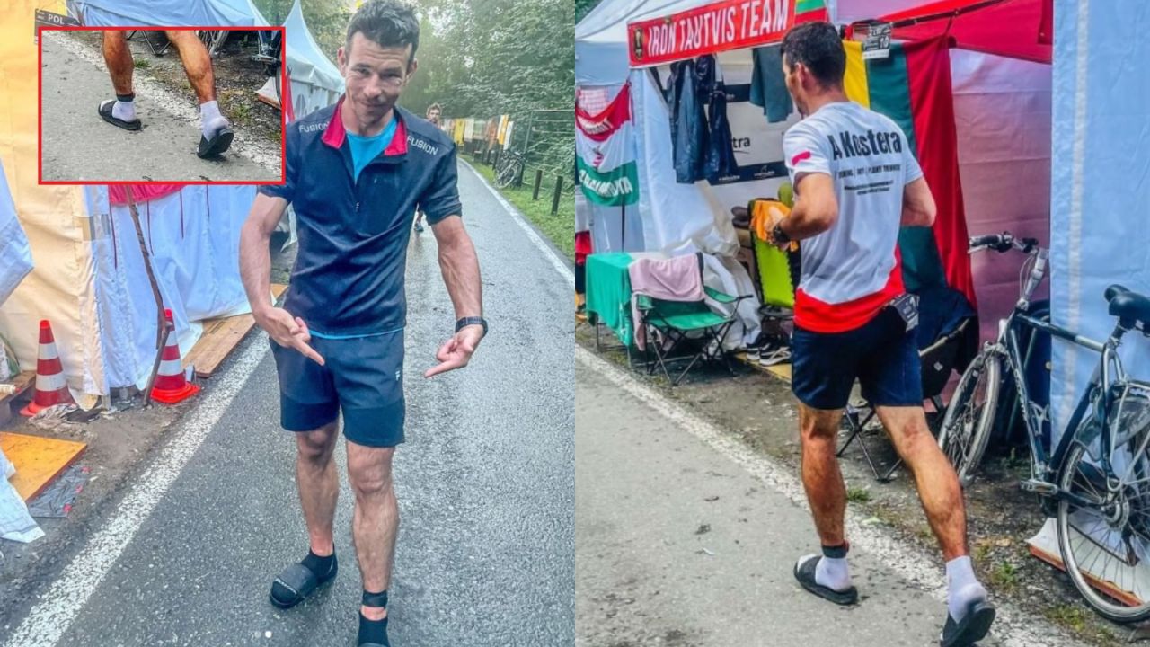 Adrian Kostera szokuje na trasie dziesięciokrotnego Ironmana. Od ponad ...