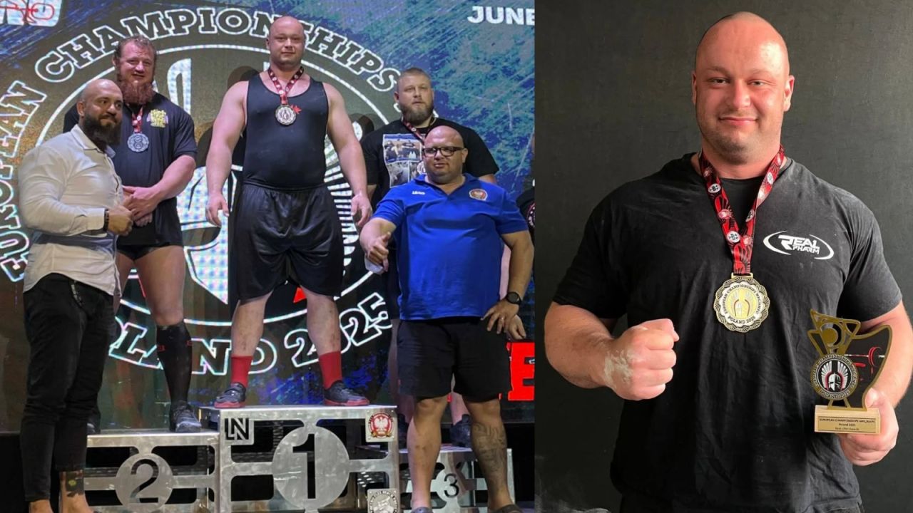 Pole becomes European powerlifting champion