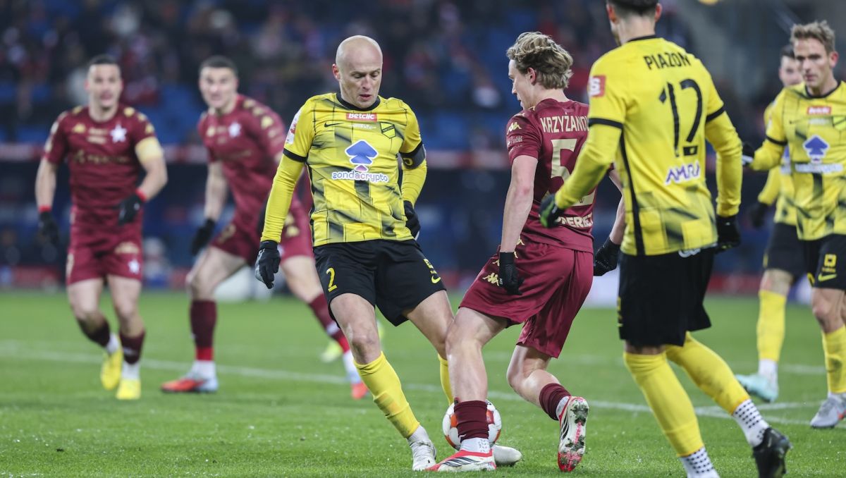 Betclic 1 liga. Wieczysta Kraków. Michał Pazdan po derbach z Wisłą ...