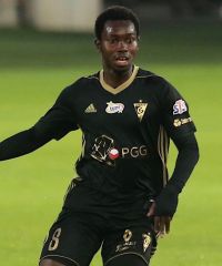Alasana Manneh - pomocnik Hibernian, Gambia