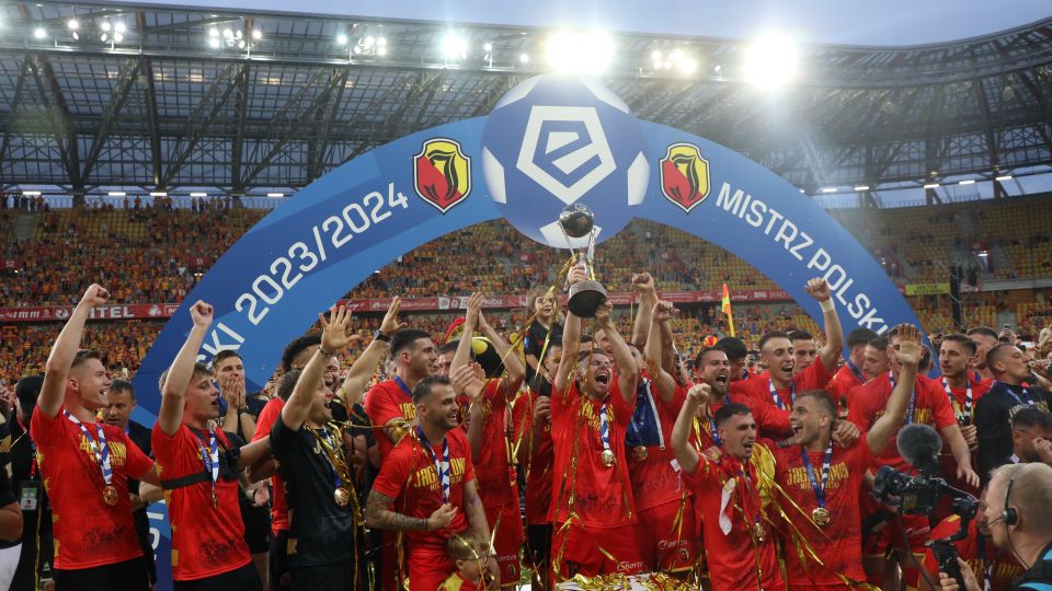 Jagiellonia Białystok win Polish league title for the first time