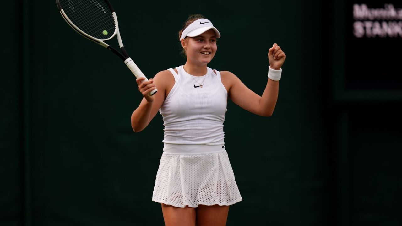 Monika Stankiewicz w ćwierćfinale juniorskiego Wimbledonu | TVP SPORT